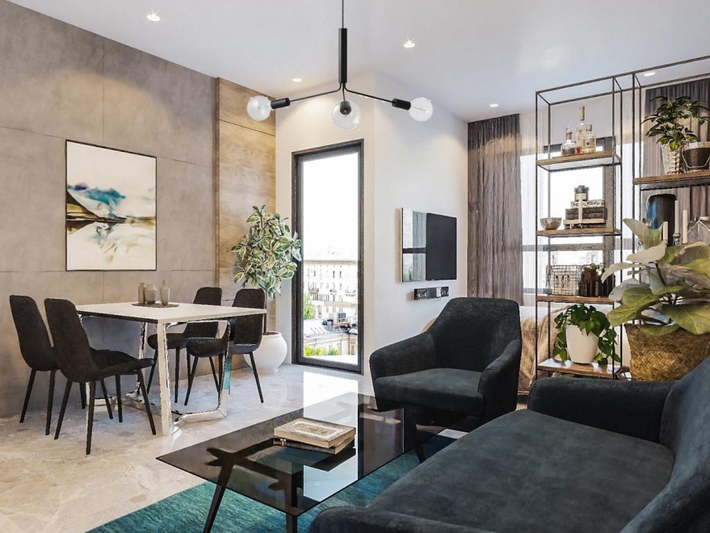 Thiết Kế Nội Thất Căn Hộ Studio 30m2